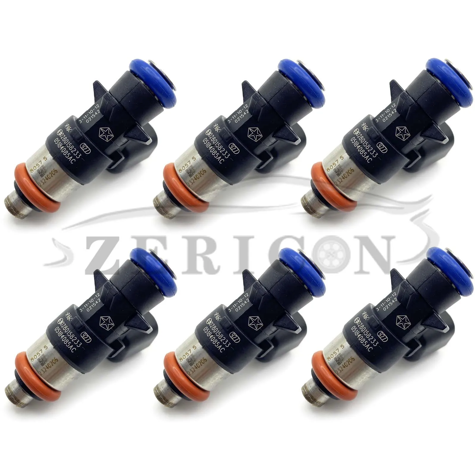 6PCS-0280158233-Brand-New-Car-Fuel-Injector-Nozzle-for-Chrysler-for ...