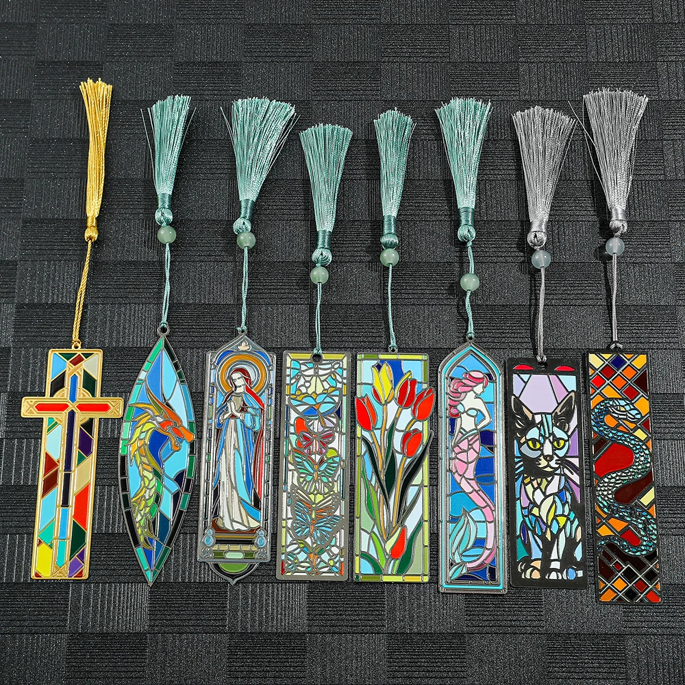 Personalized-Creativ-Bookmarks-Beautiful-Metal-Bookmarks-Gifts-Book ...