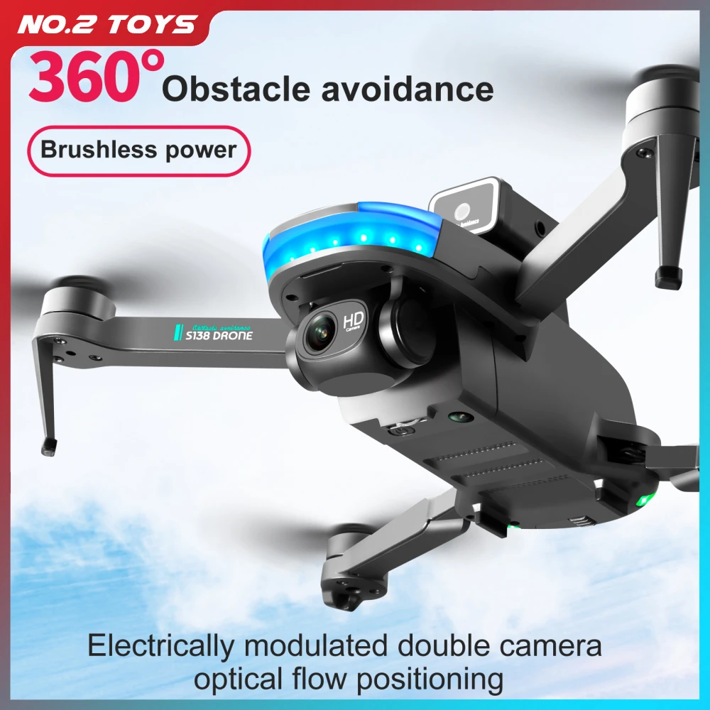 S138 Quadcopter 4k Hd Drone Dual Camera Rc Foldable Quadcopter Dron Rc ...