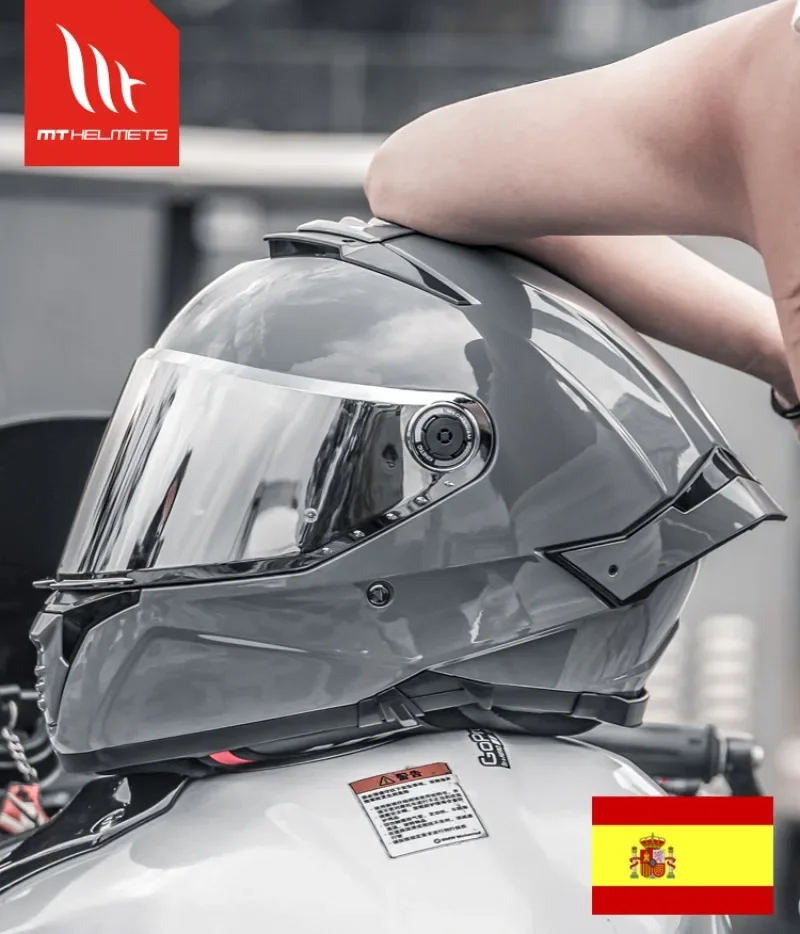 Capacete-completo-para-homens-e-mulheres-cauda-grande-Spanish-Racing ...