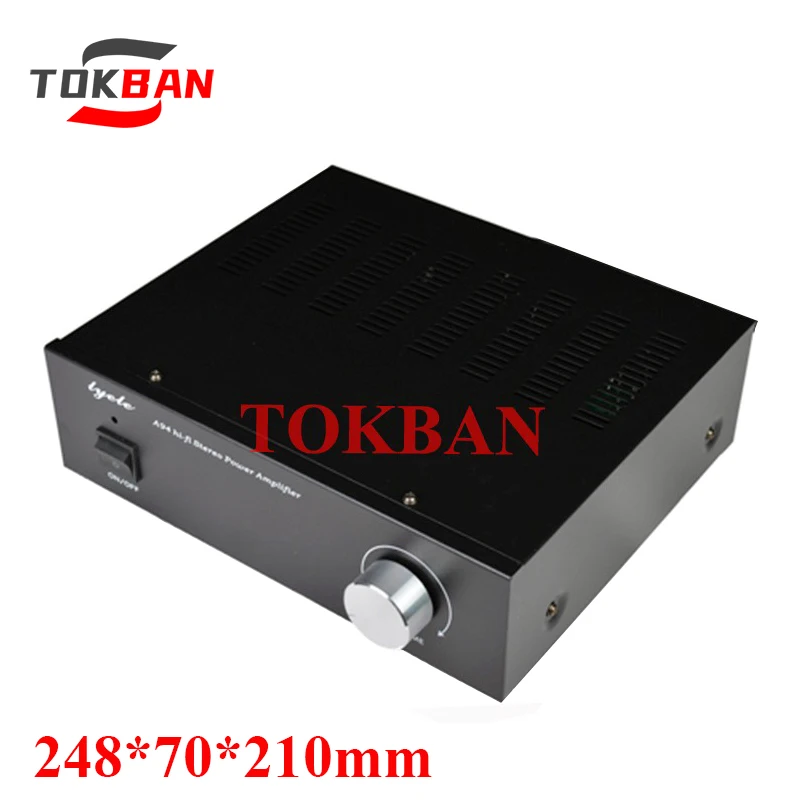 Tokban-A94-255-214-73mm-Power-Amplifier-Chassis-Enclosure-Tone-Treble ...