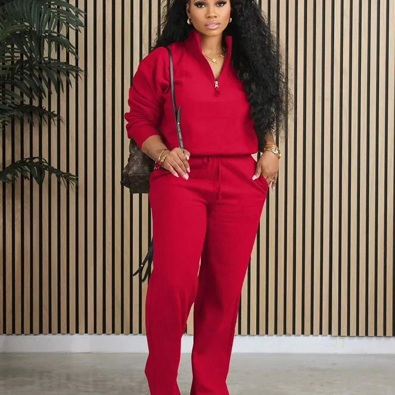 Doyerl Casual Tracksuit Set Women 2 Pieces Outfit Long Sleeve ...