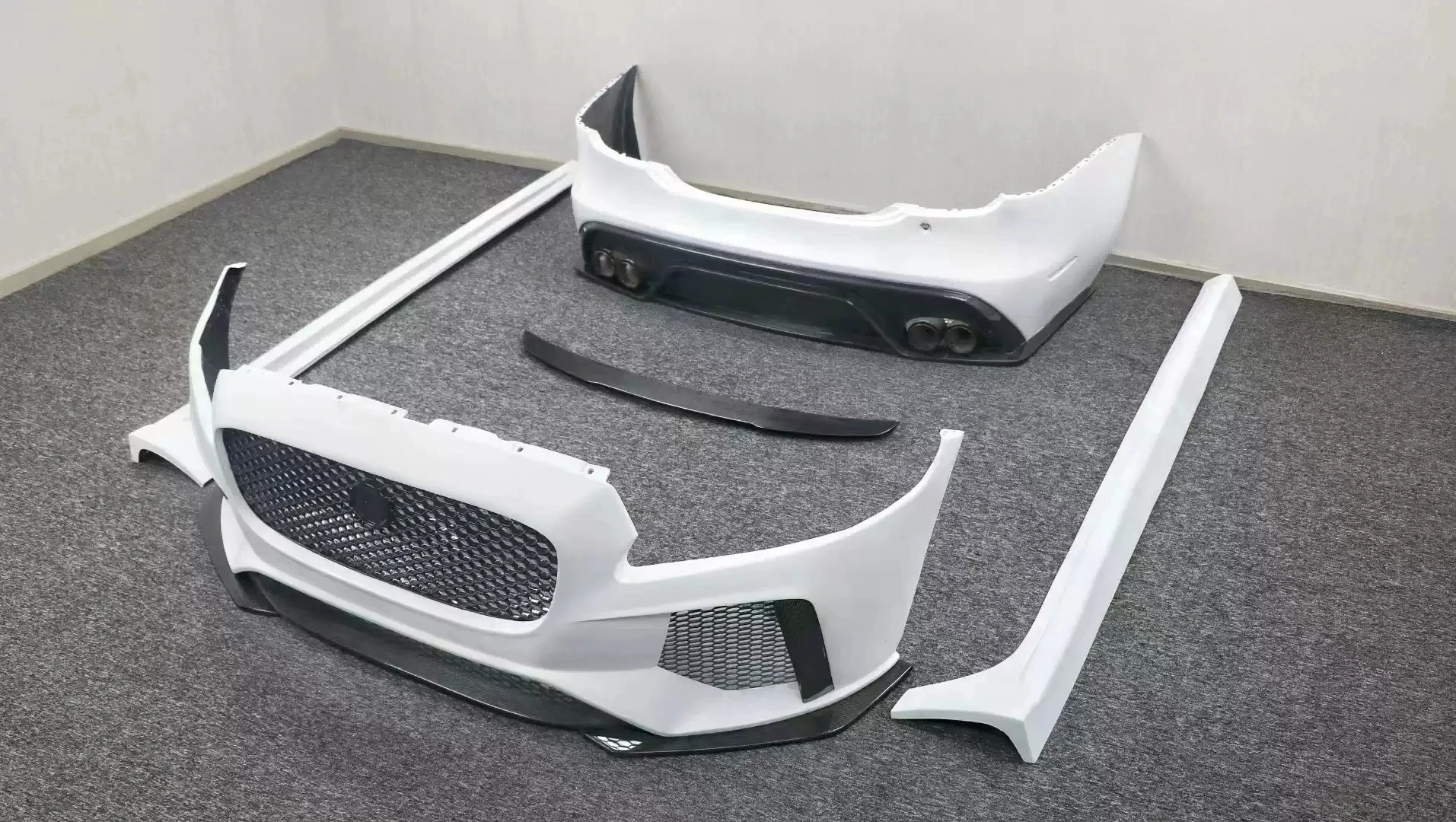 Kit-de-carrocer-a-de-parachoques-delantero-y-trasero-m-scara-de ...