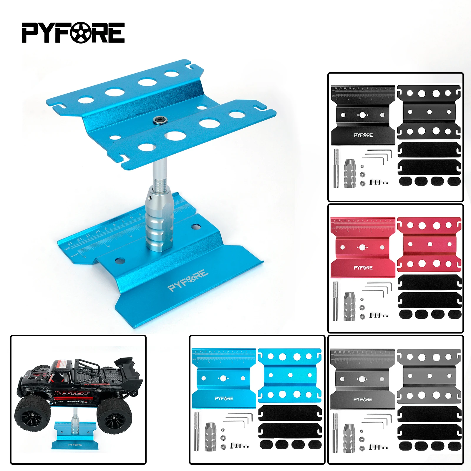 RC Cars Tool Heightening Work Stand Assembly Platform 360 Degree Rotate ...
