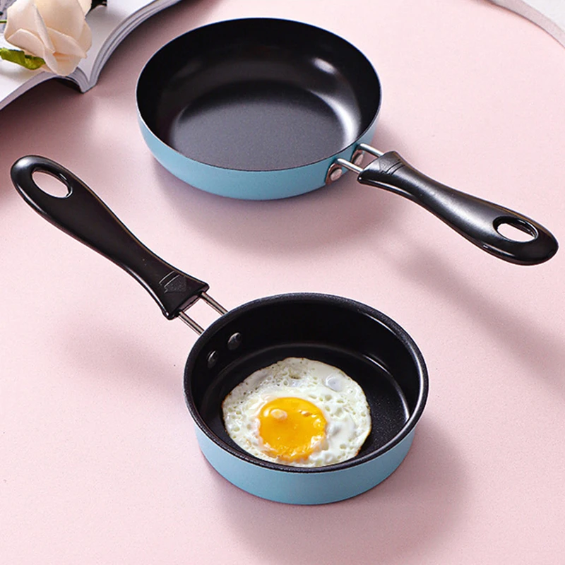 Mini-Frying-Pan-Stainless-Steel-Prevent-Stick-Induction-Pot-Round ...
