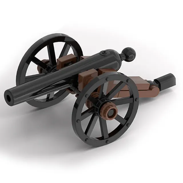 Napoleonic Wars Solider Gun Sword Cannon Medieval Figures Building ...