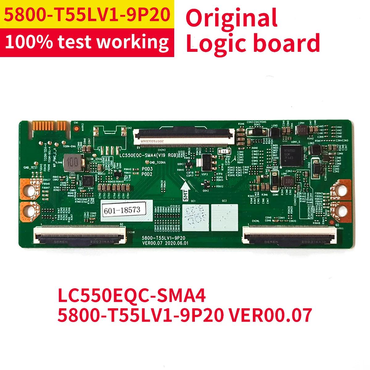 Origina-Logic-Board-5800-T55LV1-9P20-VER00-07-LC550EQC-SMA4-for ...