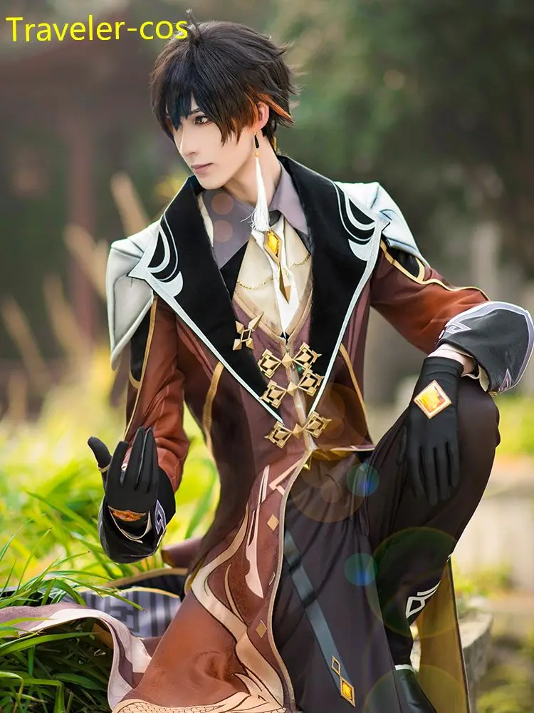 Traveler-cos-Anime-Game-Genshin-Impact-Morax-Suit-Cosplay-Costume ...