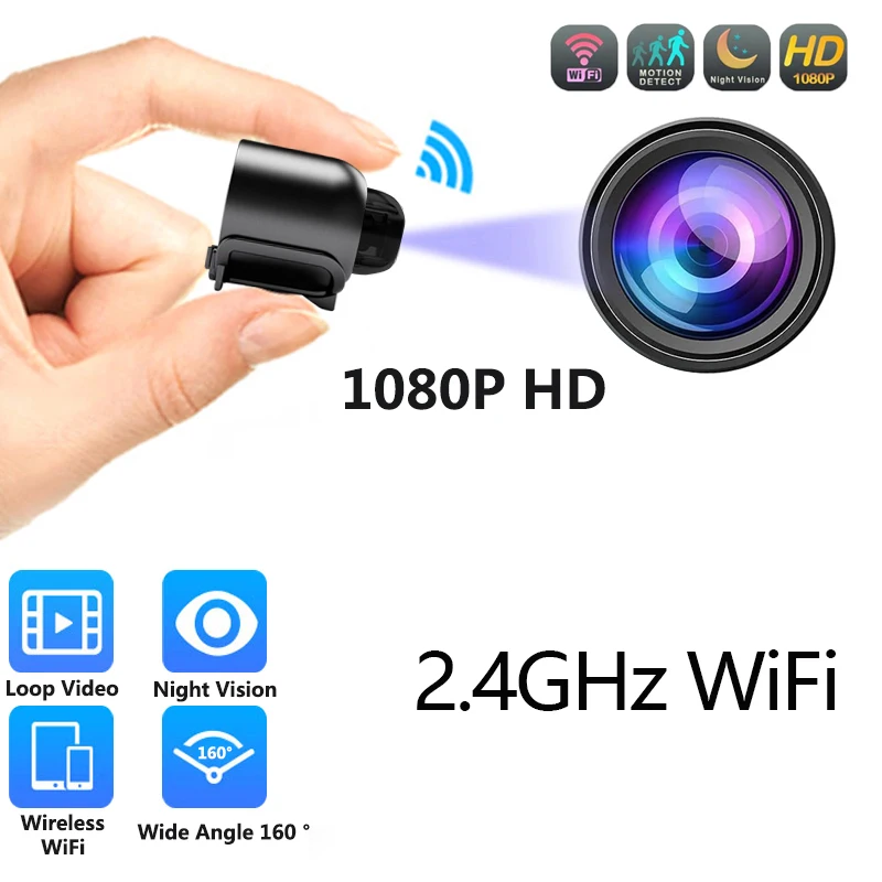 New-X5-Mini-Camera-1080P-Clear-Night-Vision-Lightweight-Portable ...