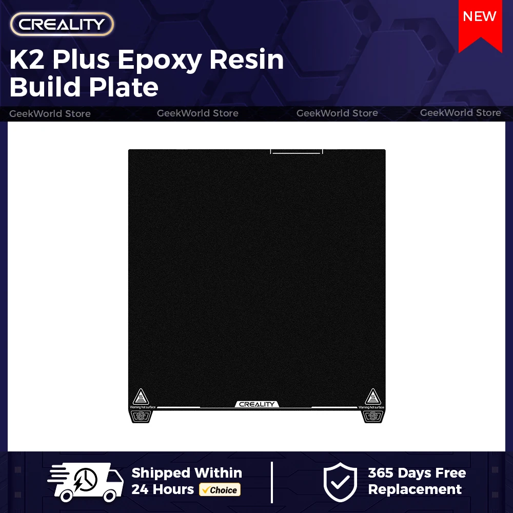 Creality K2 Plus Epoxy Resin Build Plate Excellent Adhesion High ...