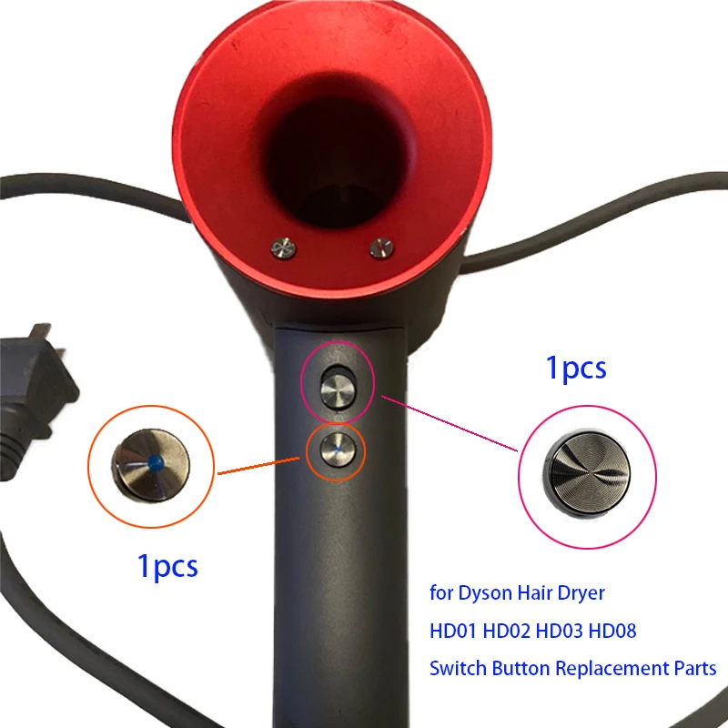 Original Dyson Hair Dryer Switch Button for HD01/HD02/HD03 Universal ...