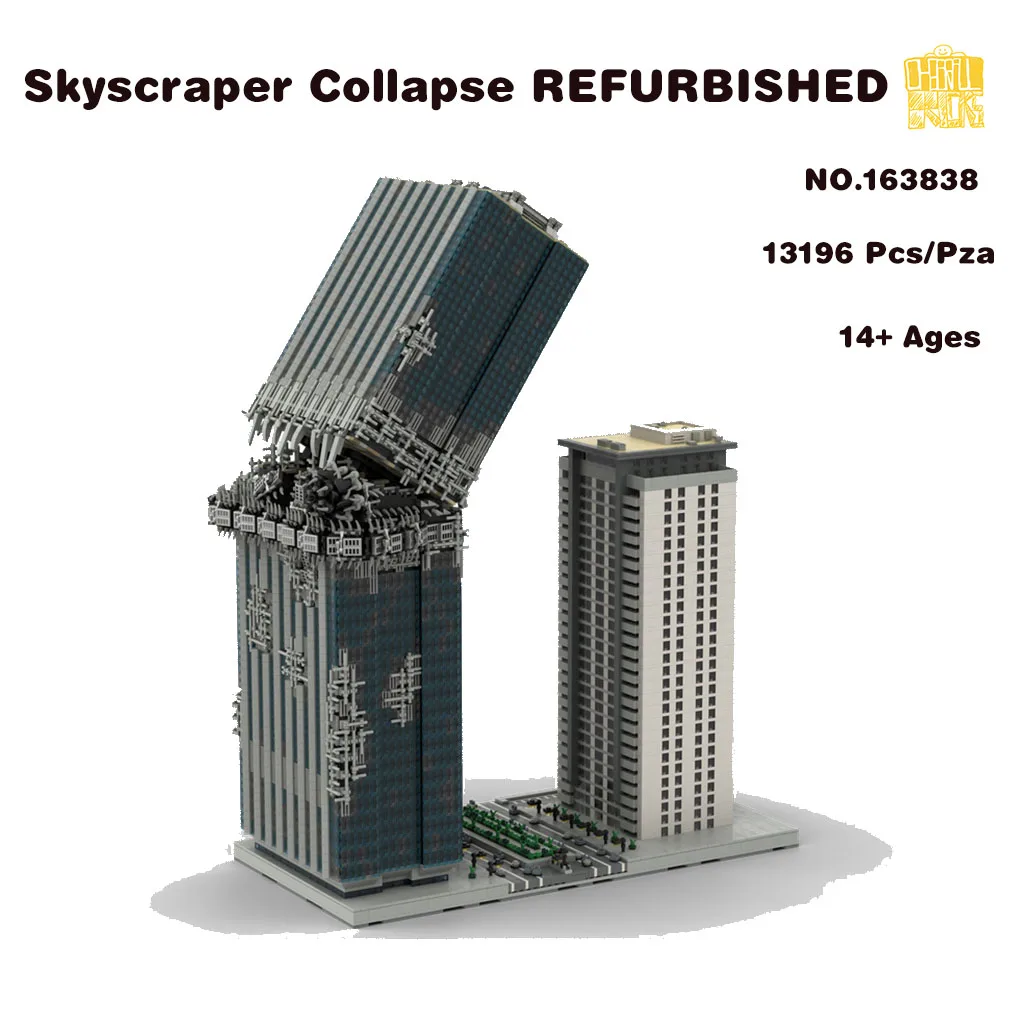 MOC-163838-Skyscraper-Collapse-REFURBISHED-Architecture-Model-With-PDF ...
