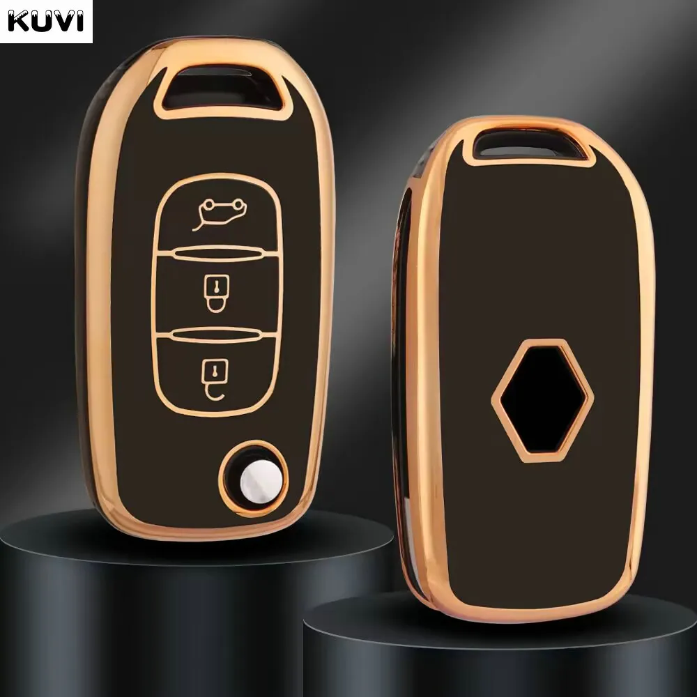 NEW-TPU-Car-Key-Case-Cover-Shell-For-Renault-Kwid-2023-Kadjar-Captur ...