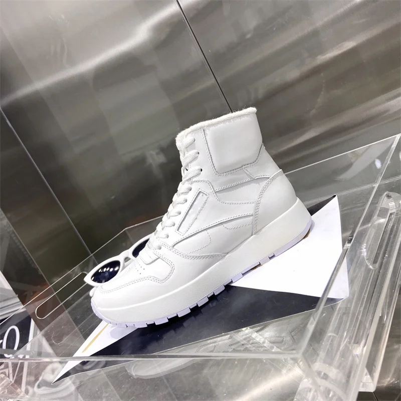 Spring-and-autumn-split-toe-design-women-s-flat-high-top-shoes-with ...