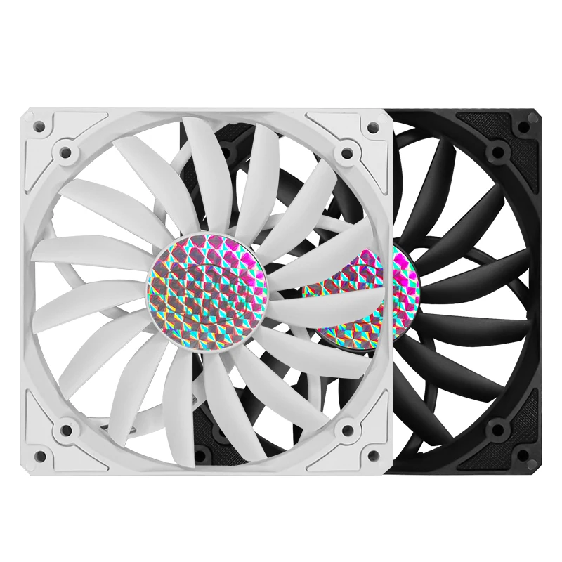 JUMPEAK-Computer-14015-140mm-Fan-Ultrathin-15mm-4PIN-PWM-Magnetic ...