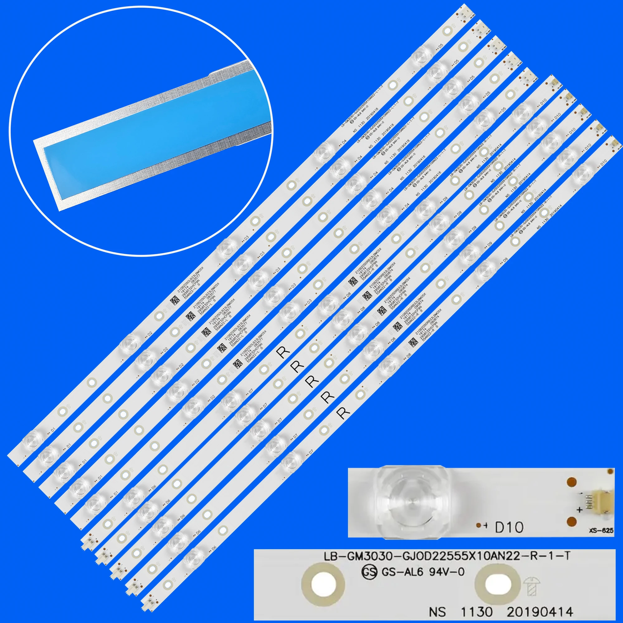 LED-bar-for-55PUS6804-55PUS6814-55PUS6754-55PUS7334-55PUS7354-55PUS6754 ...