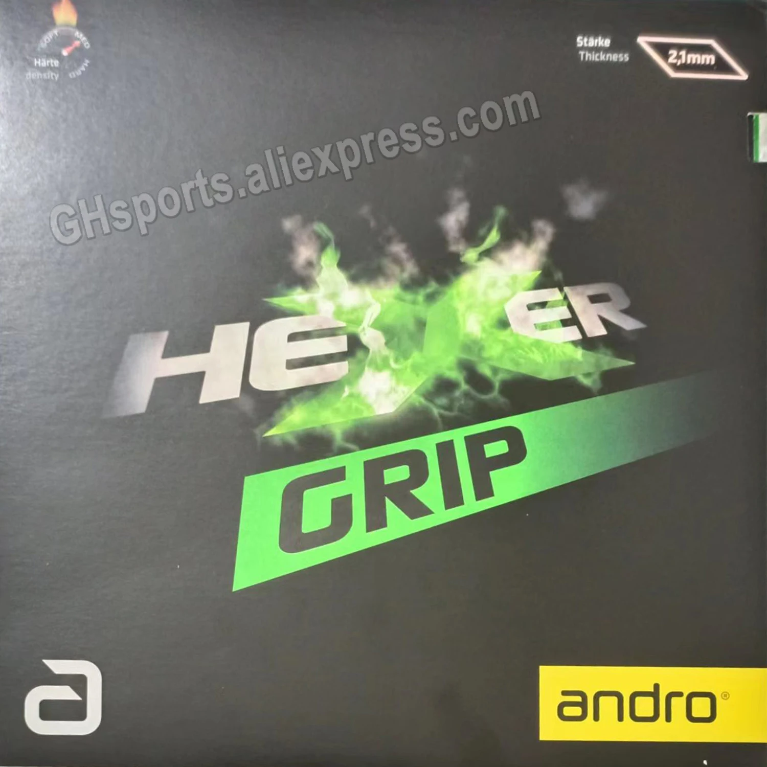 Original Andro Hexer Grip Table Tennis Rubber Ping Pong Racket Rubbers ...