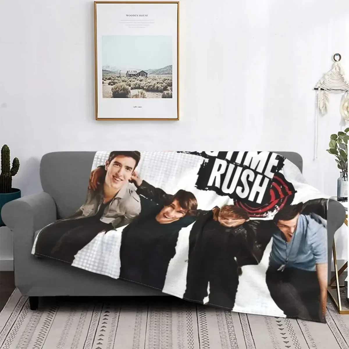 BIG-TIME-RUSH-Boy-Group-Throw-Blanket-Personalized-Soft-Blankets-and ...