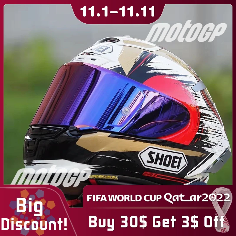 Motorcycle Helmet Full Face Helmett X Spirit III Marquez 5 Motegi 2 TC ...