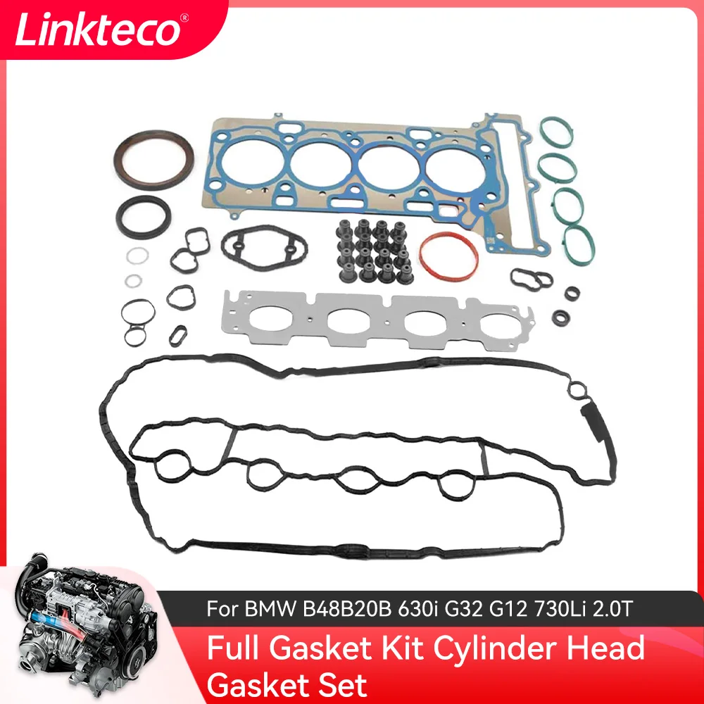Full-Gasket-Kit-Cylinder-Head-Gasket-Set-For-BMW-330E-330i-430i-530i-X1 ...