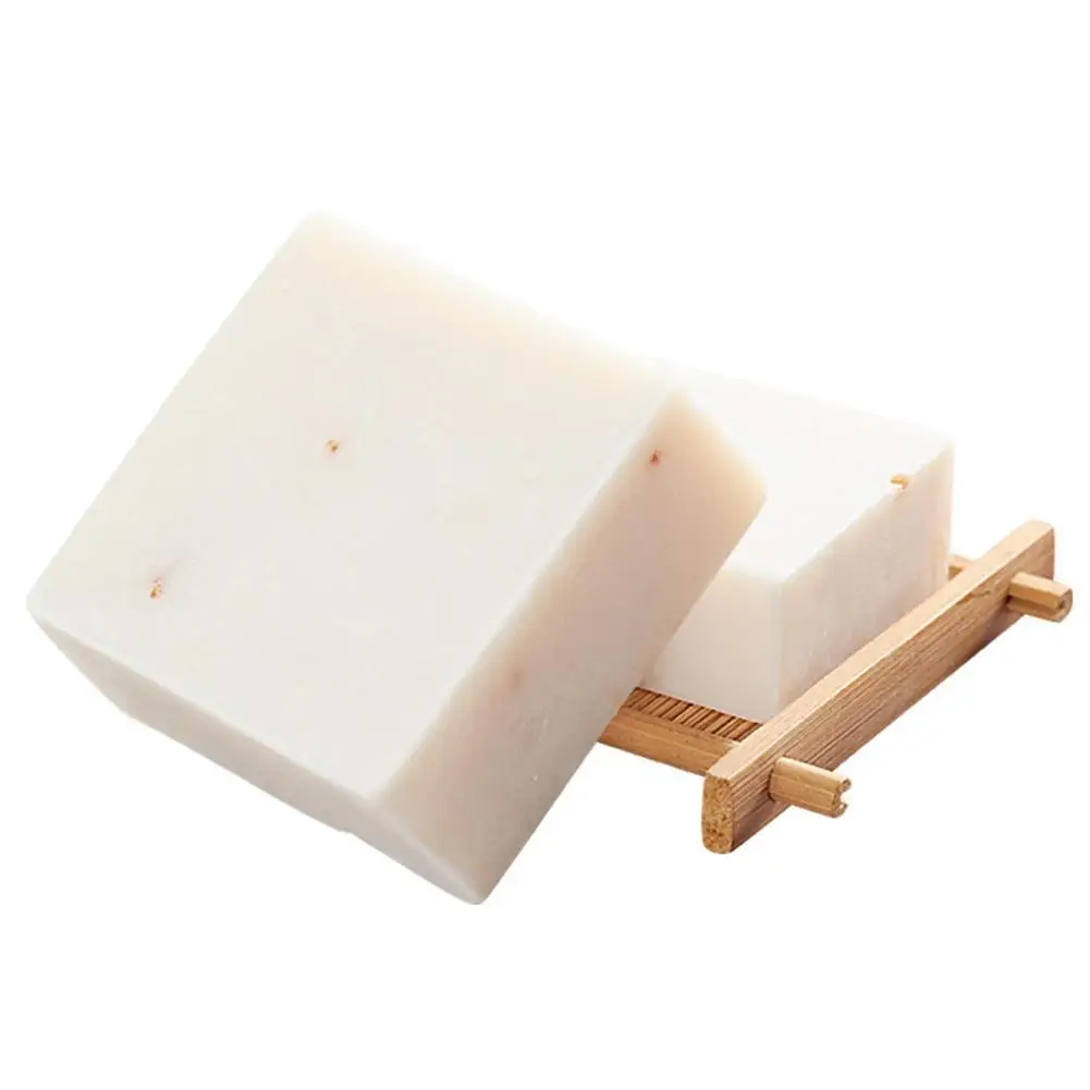 Pure-Natural-Rice-Soap-Collagen-Handmade-Goat-Milk-Bathing-Soap ...