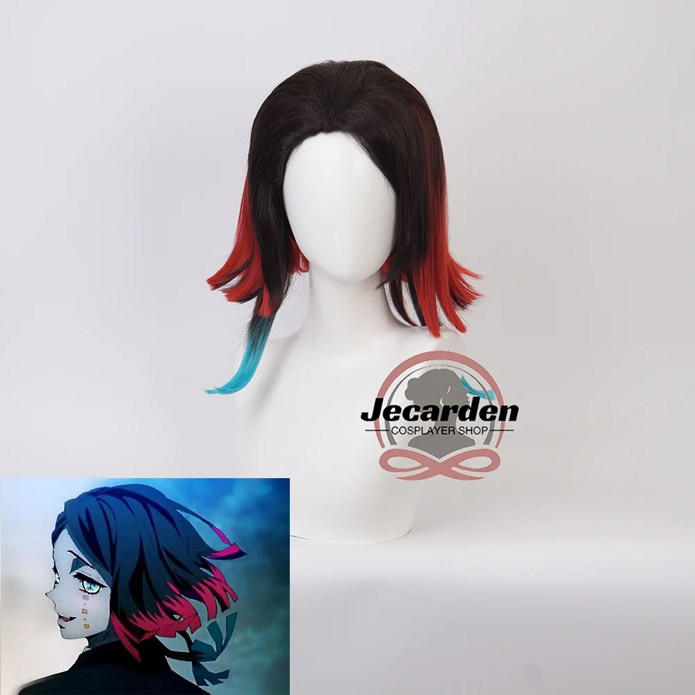 Anime-Demon-Slayer-Enmu-Cosplay-Wig-Anime-Character-Role-Play-Heat ...