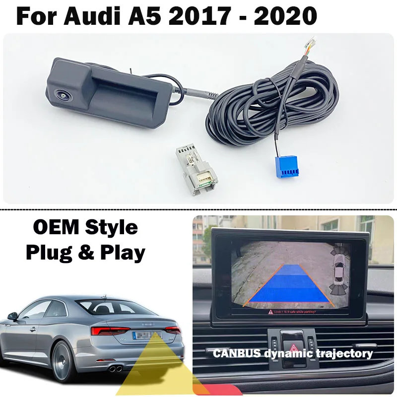 VAVOSEMI Rear View Reversing Camera for Audi A5 2017 to 2020 OEM Unit ...