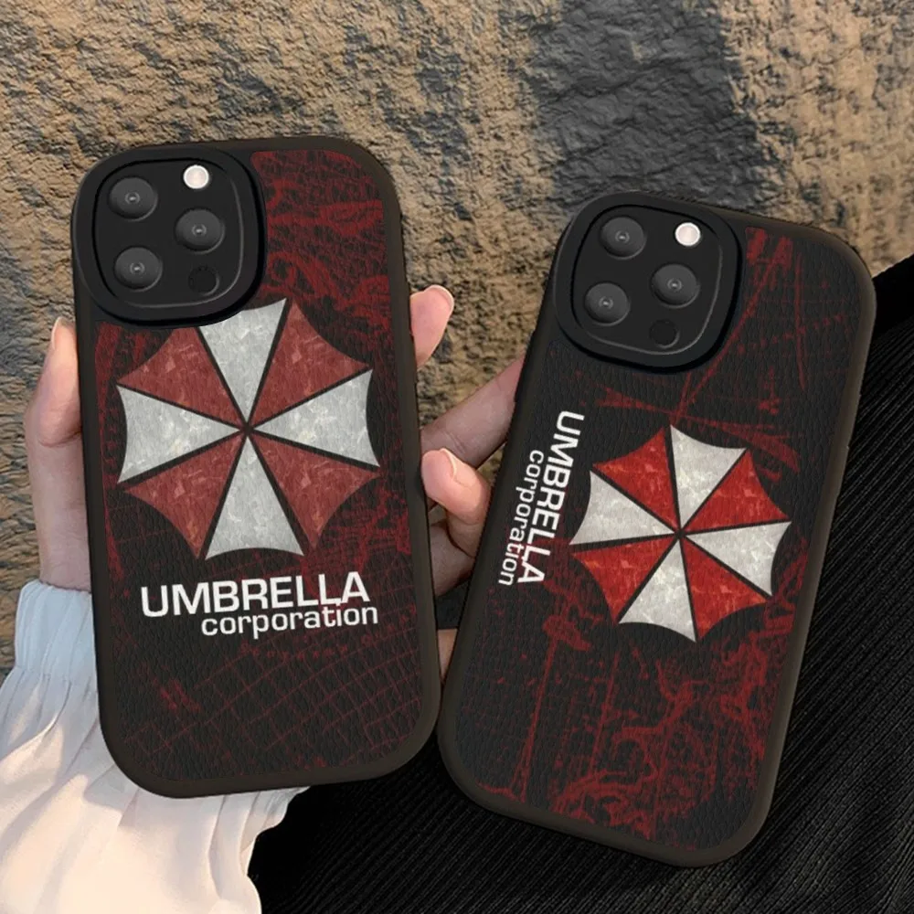 Resident Evil Umbrella Phone Case Hard Leather For iPhone 16 15 14 13 ...