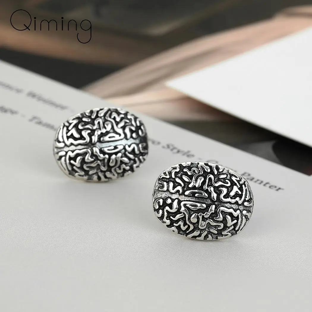 Antique Tiny Brain Stud Earrings For Women Medical Charm Anatomy ...