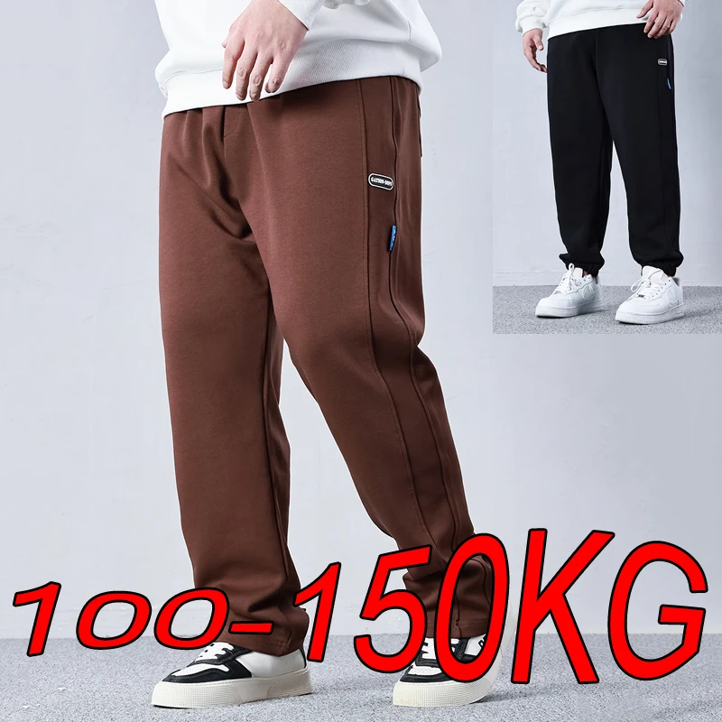 Men Autumn Sweatpants Plus Size 8XL 9XL 10XL High Waist Gym Hiking ...