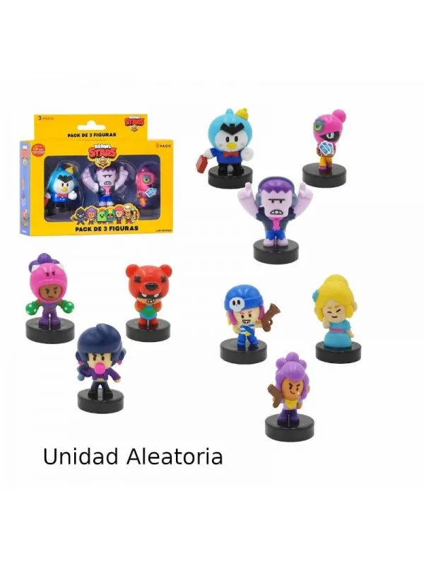 Brawl Stars Action Figures 1 Pack - Assorted, brawlers toys - hako-bun.com