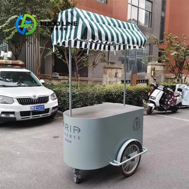 Customized Mobile Portable Multifunction Popsicle & Ice Cream Cart for ...