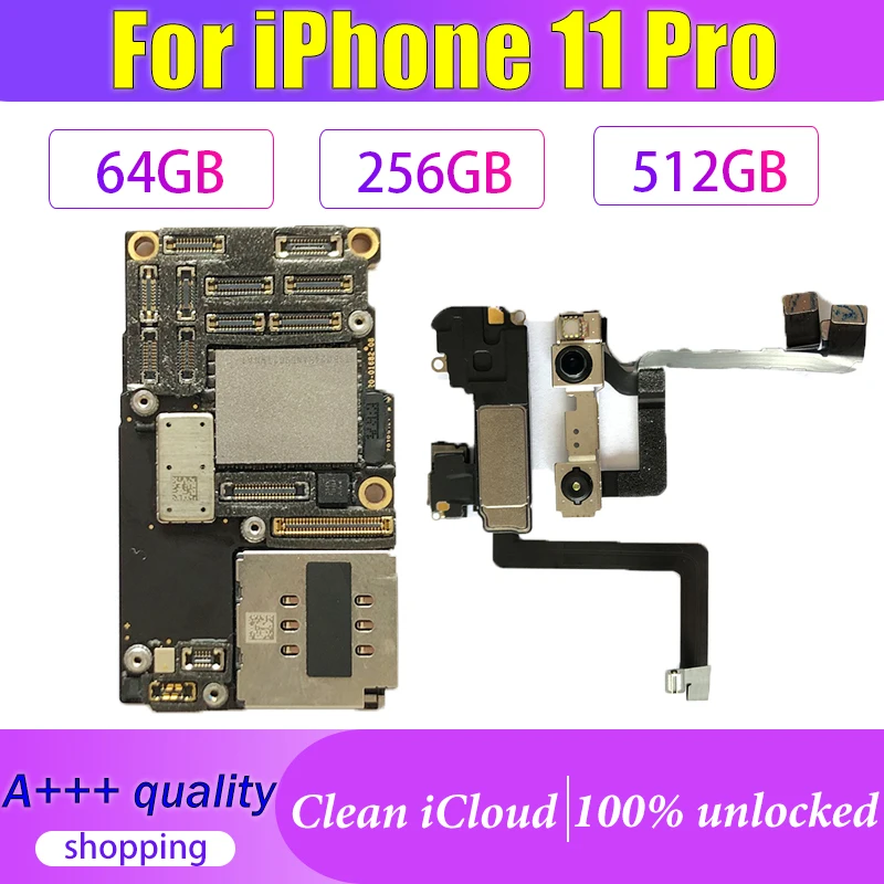 Clean iCloud For iPhone 11 Pro 11Pro motherboard For iPhone 11 PRO Full ...
