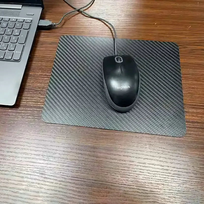 Genuine-Pure-Dry-Carbon-Fiber-Mouse-Pad-Hard-Mouse-Mat-Super-Smooth ...