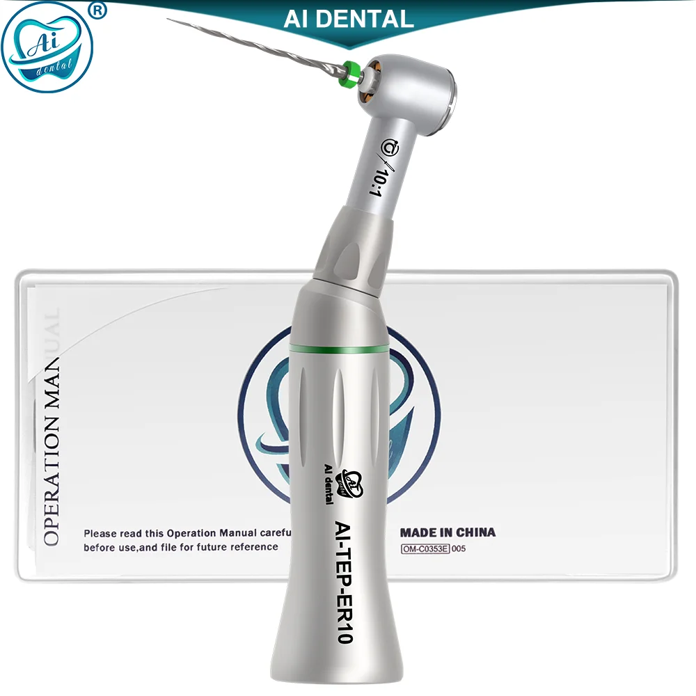 Oral Equipment 60°Twist Reciprocating Hand Files Head 10:1 Contra Angle ...