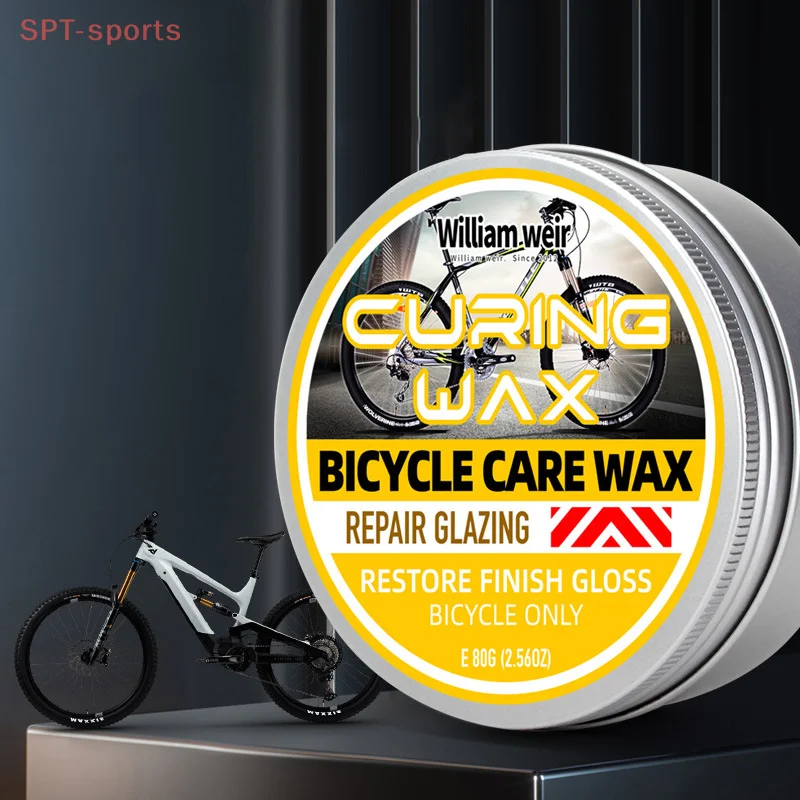 80g Bicycle Maintenance Wax Mountain Bike Lubricant Scratch Remover ...