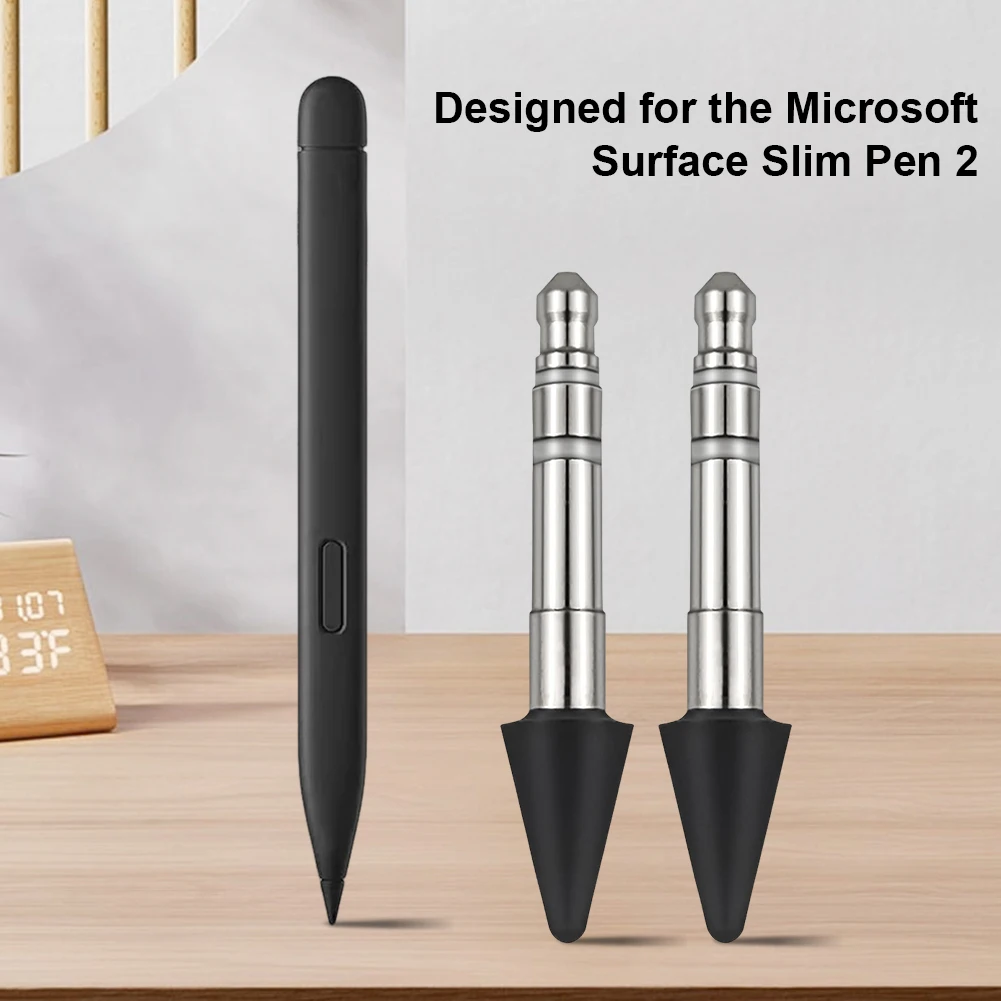 2Pcs Replacement Tips 4096 Levels Pressure Stylus Tips High Sensitivity ...