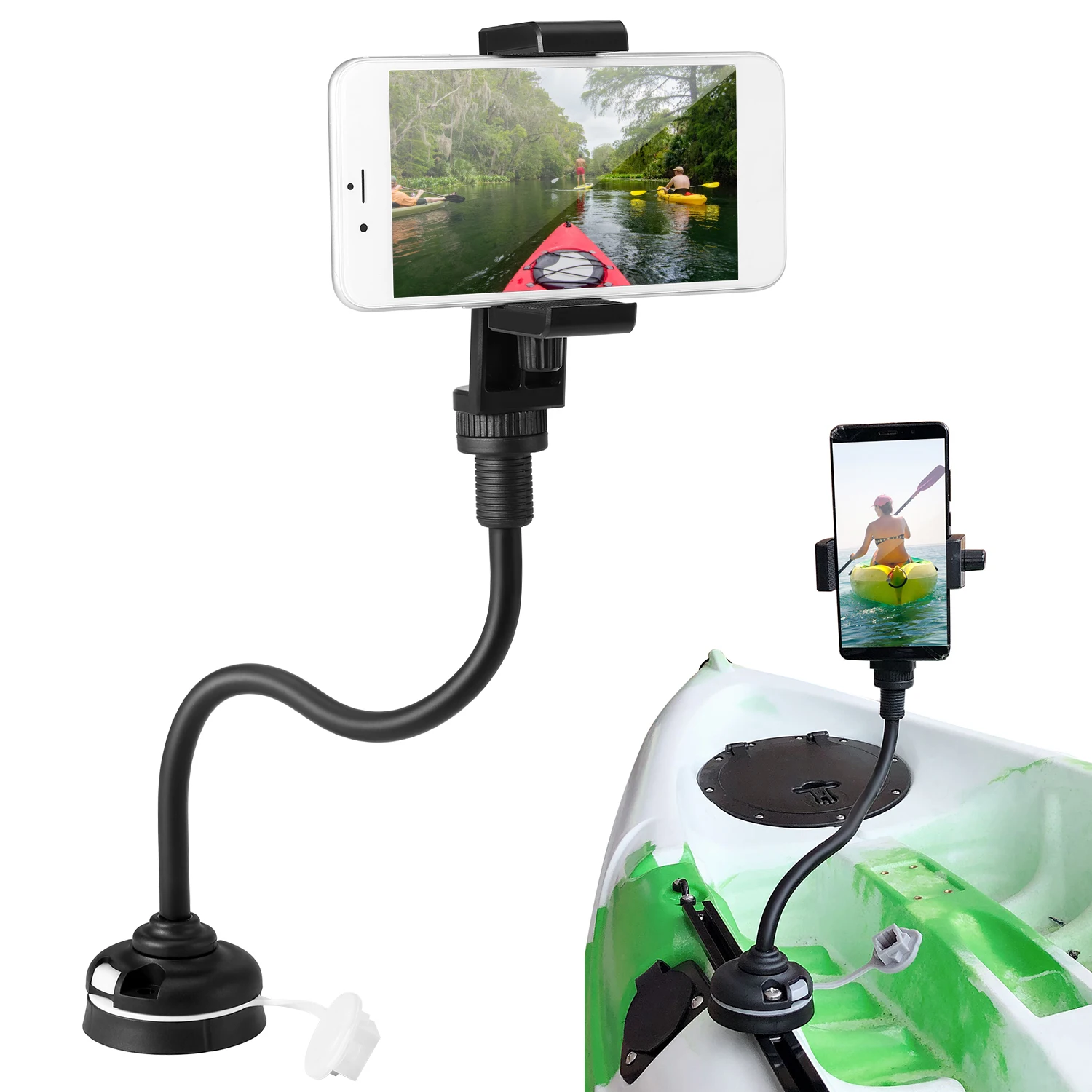 Kayak Phone Mount Universal Boat Bracket Canoe Camera Mount Holder with ...