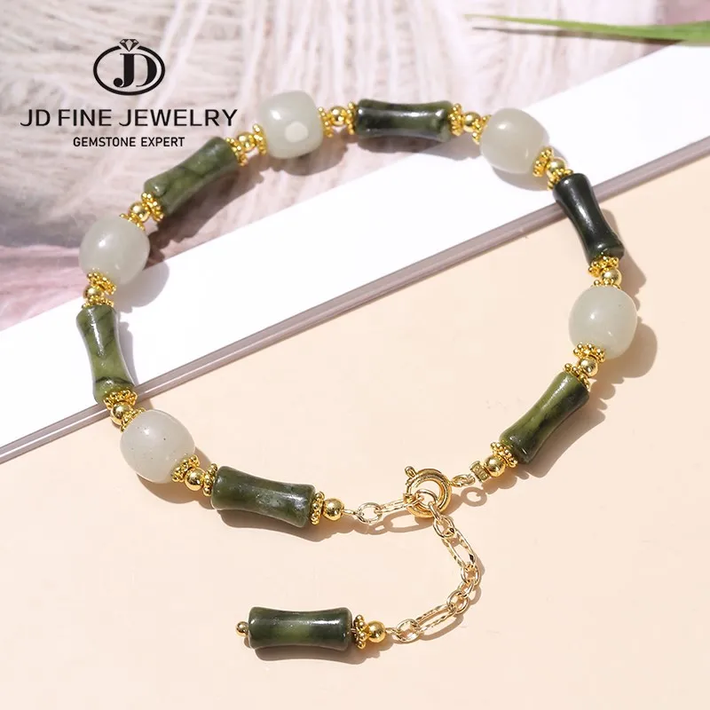 JD-Natural-Southern-Jade-Bamboo-Light-Green-Jade-Combined-Bracelets ...