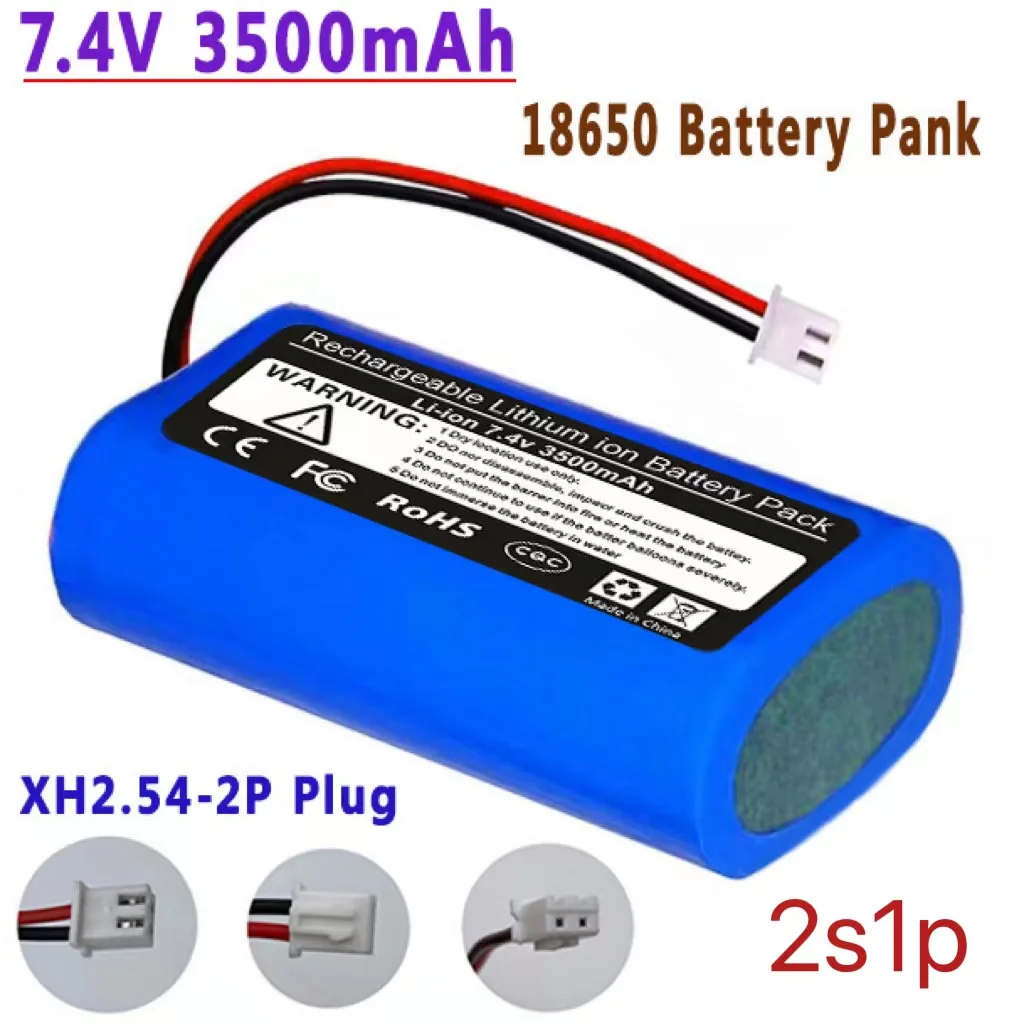 7.4v 3500mah Rechargeable Lithium Battery For Megaphone Speaker ...