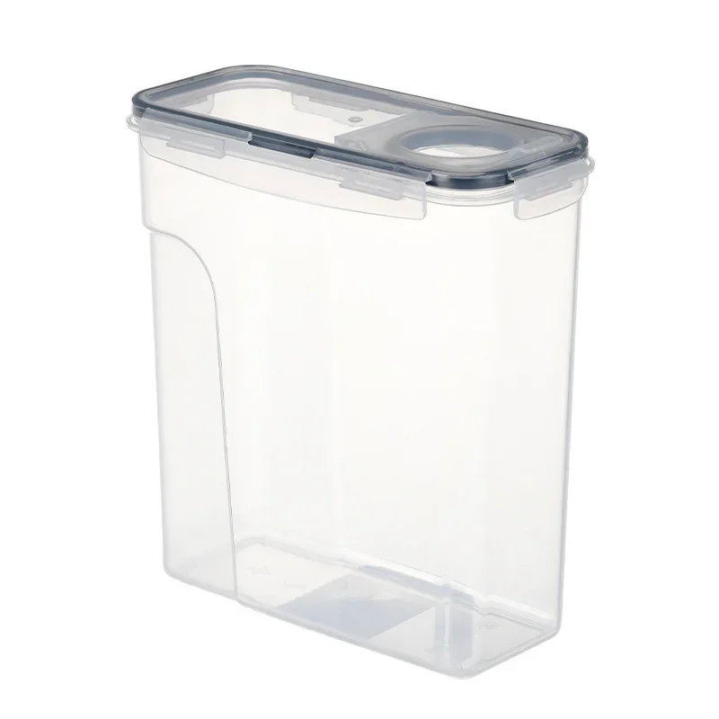 4L Kitchen Sealed Tank Flap Grain Storage Box Refrigerator Side Door ...