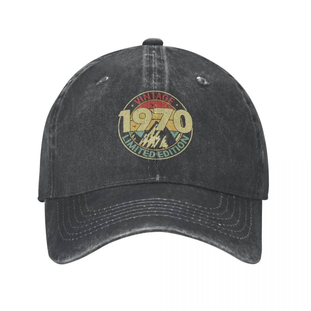Fashion-Vintage-1970-Limited-Edition-Baseball-Cap-Unisex-Distressed ...