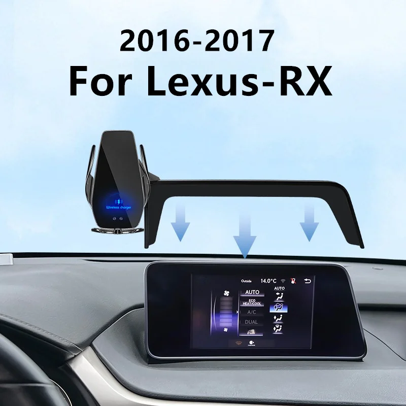 For-2016-2017-Lexus-RX-Car-Screen-Phone-Holder-Wireless-Charger ...