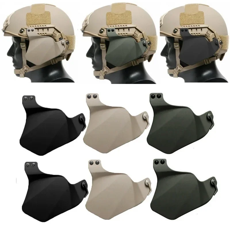 For-Fast-Helmet-21mm-Tube-Mount-Flashlight-Clamp-Molle-Holder-Ear ...