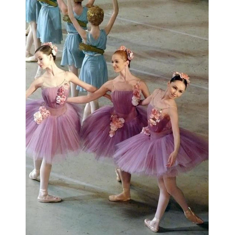 Professional Bell Shape Stiff Tutu Ballet Flower Tutus,Custom Made ...