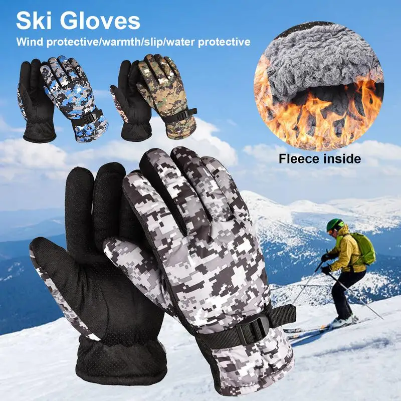 Winter-Snowboard-Ski-Gloves-Cotton-Waterproof-Breathable-Snow-Gloves ...