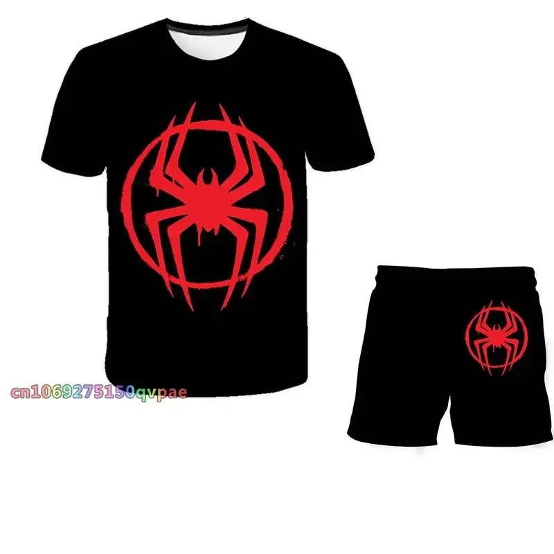 Summer-Fashion-Marvel-Popular-Movies-Spider-Man-t-shirts-boys-Suit ...