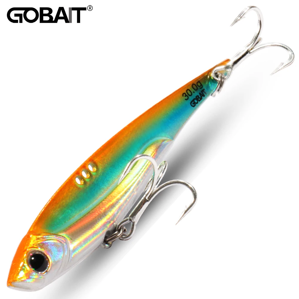 VIB-Big-Fishing-Lure-20g-25g-30g-Metal-Jig-Sinking-Spinning-Blade-Cast ...