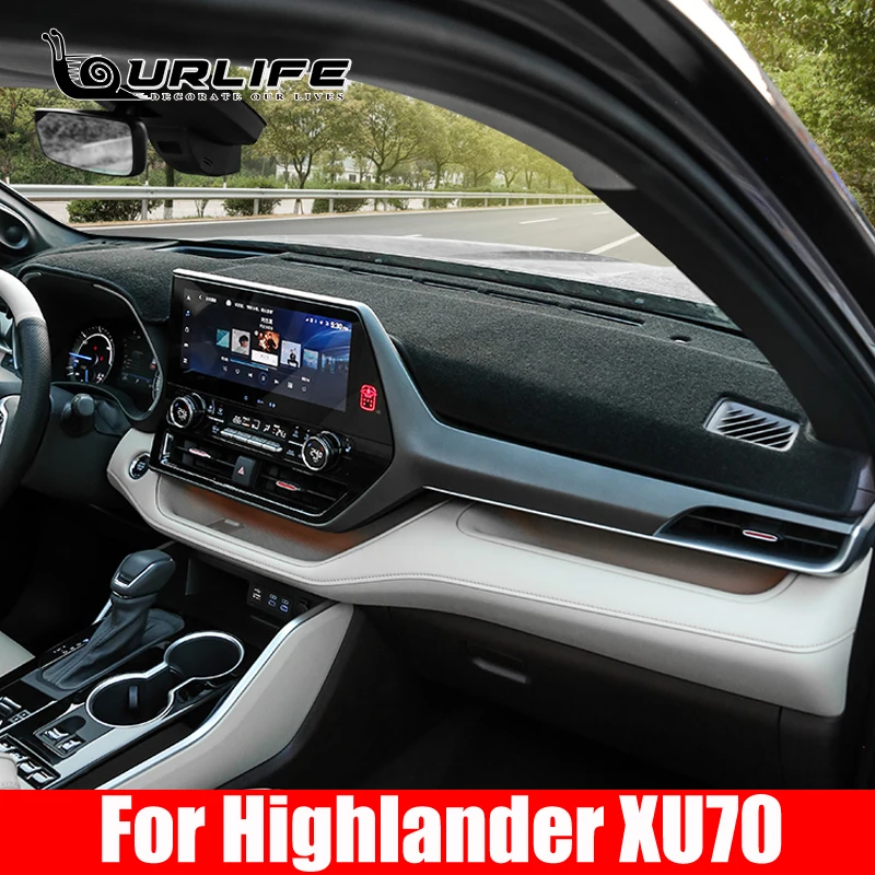 Car Dashboard Cover For Toyota Highlander Kluger XU70 2020 2021 2022 ...
