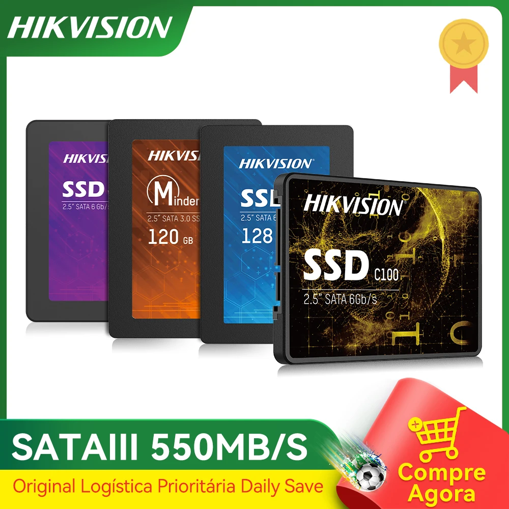 HIKVISION-Unidades internas de estado sólido, SSD 2.5 SATA, C100, E100, Mini CZ, disco rígido ...